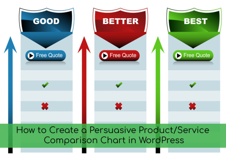How to Create a Persuasive Product/Service Comparison Chart in ...